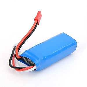 Dilwe 7.4 V 450MAH RC Vehicle Battery, RC Toys Parts Compatible for WLtoys P929/ P939/ K979/ K989/ K999/ K969 Remote Control Car