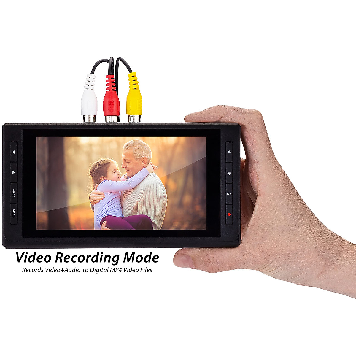 ClearClick Video to Digital Converter 3.0 (Third Generation) - Record Video & Audio from VCR's, VHS, AV, RCA, Hi8, Camcorder, DVD, Turntables, Cassette Tapes