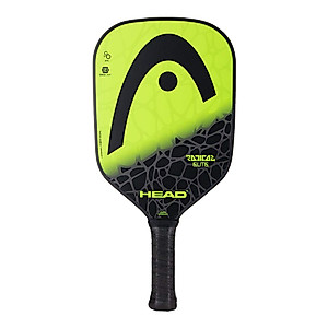 HEAD Fiberglass Pickleball Paddle - Radical Elite Paddle w/ Honeycomb Polymer Core & Comfort Grip