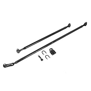 Rugged Ridge 18050.82 Steering Kit, Tie Rod/Drag Link, Heavy Duty; 84-06 Jeep TJ/XJ/ZJ , black
