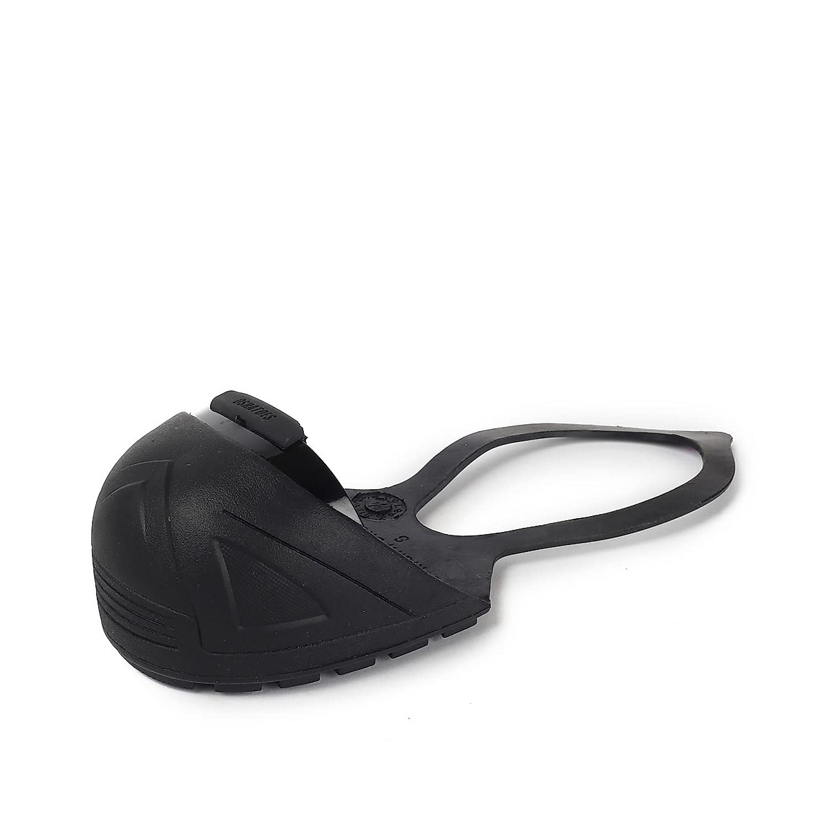 Oshatoes OSH1162-12, Natural Rubber Safety Overshoe with Steel Toe Cap, Black, Size Small (Men's Size 4-7 Womens Size 6-9)