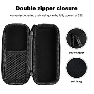 ProCase Hard Case for Electric Trimmer and Shaver, Travel Organizer Carrying Bag for QP2520 QP2530 QP2620 QP2630 -Black