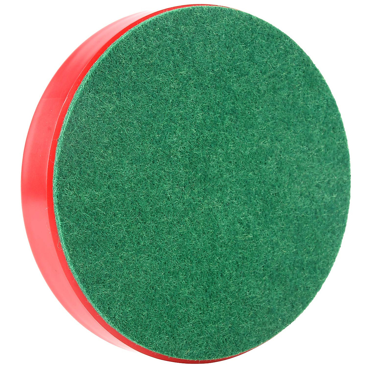 ONE250 Air Hockey Pushers and Red Air Hockey Pucks, Goal Handles Paddles Replacement Accessories for Game Tables (4 Striker, 4 Puck Pack) (Red)