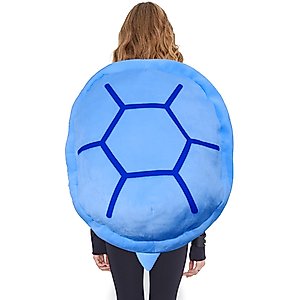 Cuecutie 40 Inch Wearable Turtle Shell Pillows Tortoise Shell Stuffed Animal Turtle Plush Cushion Toy Dress Up for Adult
