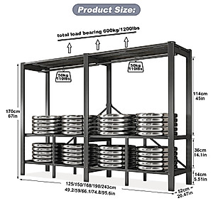 59in Portable Wardrobe Closet Rack 1200lbs Heavy-Duty Foldable Garment Rack With Cover Freestanding Clothes Organizer System enclosed Curtain Armoires For Hanging Clothes For Bedroom (150cm/59in)