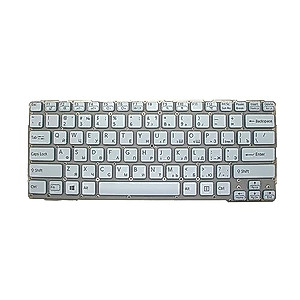 Laptop Keyboard for Sony for VAIO SVE14A SVE14A2M1R SVE14A2M2R SVE14A2M6E SVE14A2V1E SVE14A2V1R SVE14A2V2E SVE14A2V2R SVE14A2V6R Russia RU White New