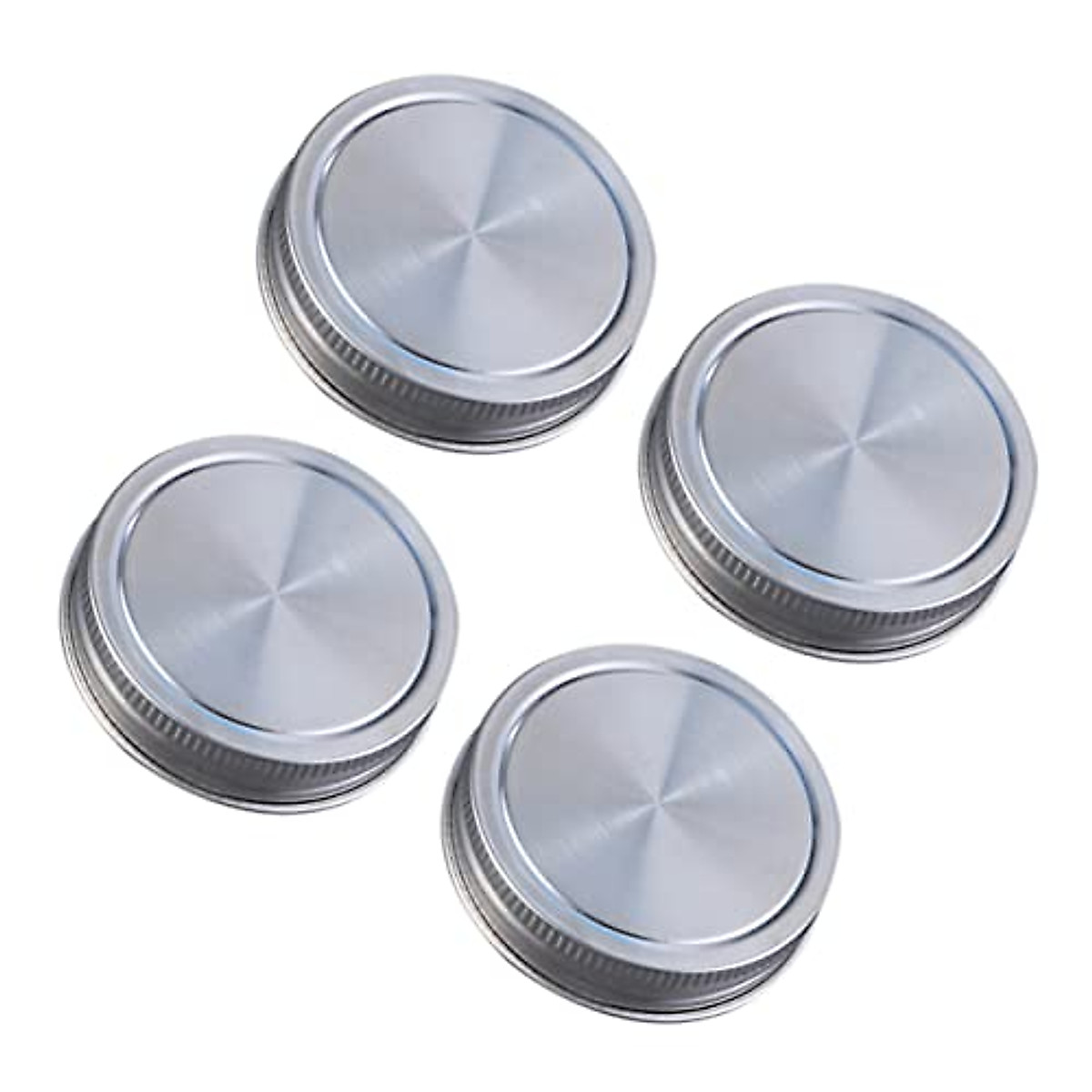 Mason Jar Lids Wide Mouth 1 5pcs Mason Jar Ball Canning Lids Jar Sealing Lid Home Use Mason Jar Lid Sealing Lid with Silicone Gasket Leakproof Cover Sealing Cap Can Lid Metal
