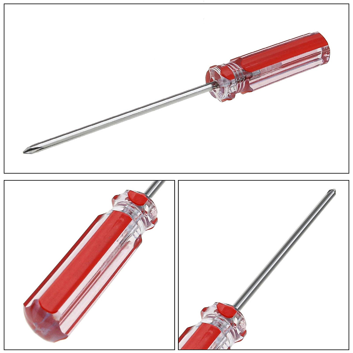 Create idea PC Case Motherboard Screws Kit, M3x6x4mm Brass Standoffs M3x5mm Screws with Screwdriver for Hard Drive Computer Case Motherboard