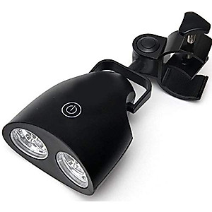 Culinary King LED Barbecue Grill Light - Fully-Adjustable, Attaches to any Grill Handle, 50,000 Hour Lifespan, Lifetime Guarantee