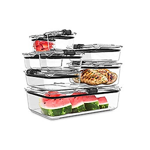 Prepara Latchlok 13 Cup Tritan Food Storage Container, Clear