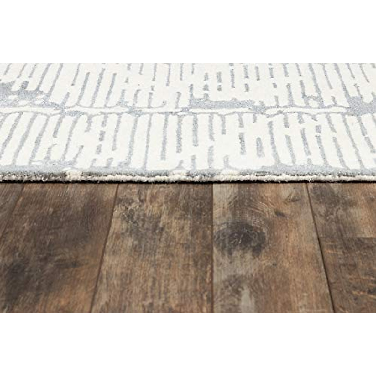 Momeni Smith Abstract Hand Tufted Grey Area Rug 2' X 3'