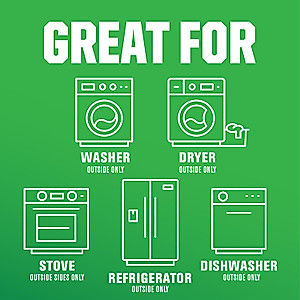 Rust-Oleum 7886830 Specialty Appliance Epoxy Spray Paint, 12 oz, Black