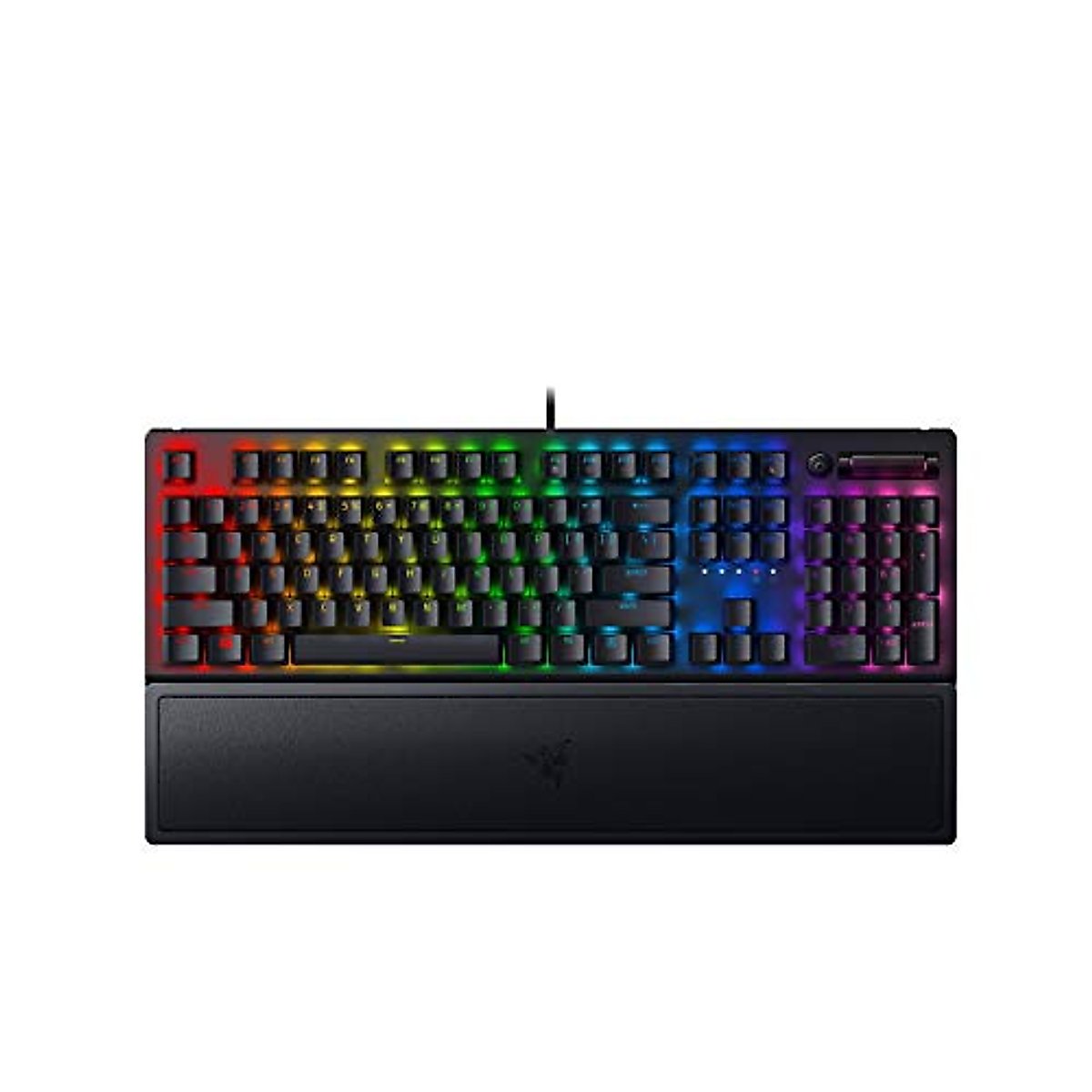 Razer BlackWidow V3 Mechanical Gaming Keyboard: Yellow Mechanical Switches - Linear & Silent - Chroma RGB Lighting - Compact Form Factor - Programmable Macro Functionality, Classic Black