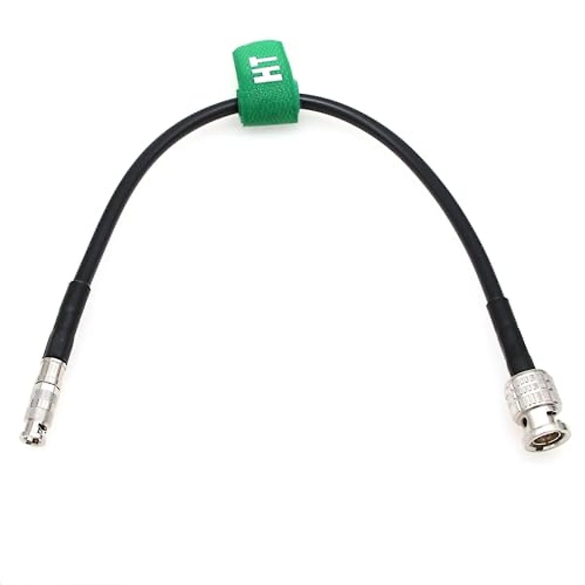 HangTon 4K 12G SDI Video Cable HD Micro BNC to Standard BNC for Blackmagic Video Assist 5" Monitor Micro Studio Camera 4K G2 ATEM 12G-SDI 6G-SDI 2160p60 4K30 30cm