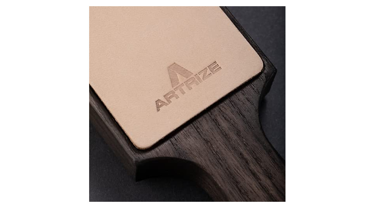 Artrize Paddle Strop 2 Sided - Italian Leather with compounds for Knife ...