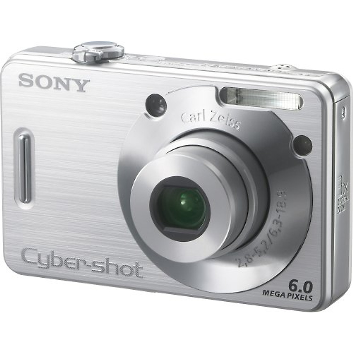 Sony Cybershot DSCW50 6MP Digital Camera with 3x Optical Zoom