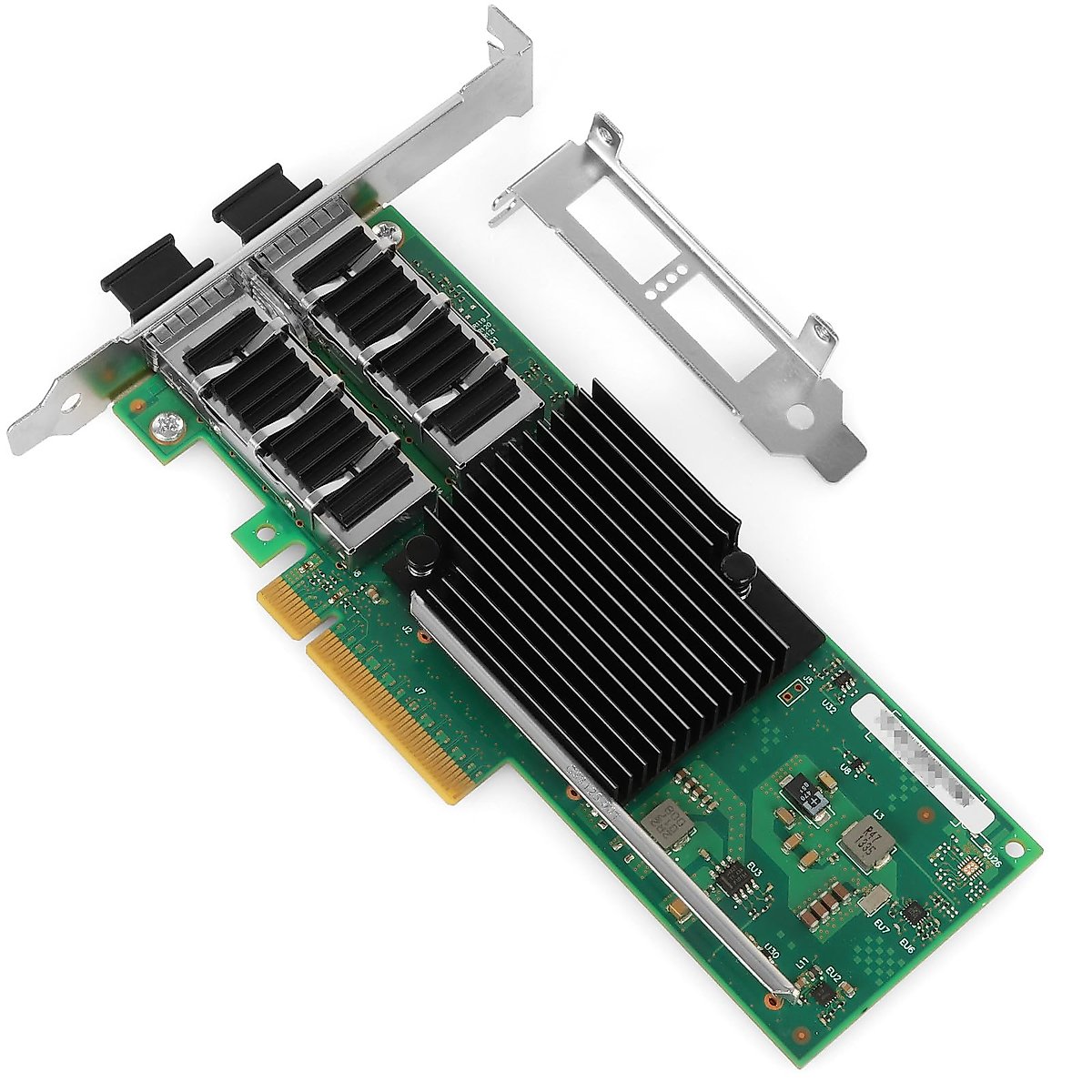 Vogzone 40Gb PCI-E NIC Network Card for Intel XL710-QDA2,10GbE/40GbE Dual QSFP+ Ports, with Intel XL710-BM2 Chip,40GbE PCI Express 3.0 X8 Ethernet Adapter Support Windows/Linux/VMware