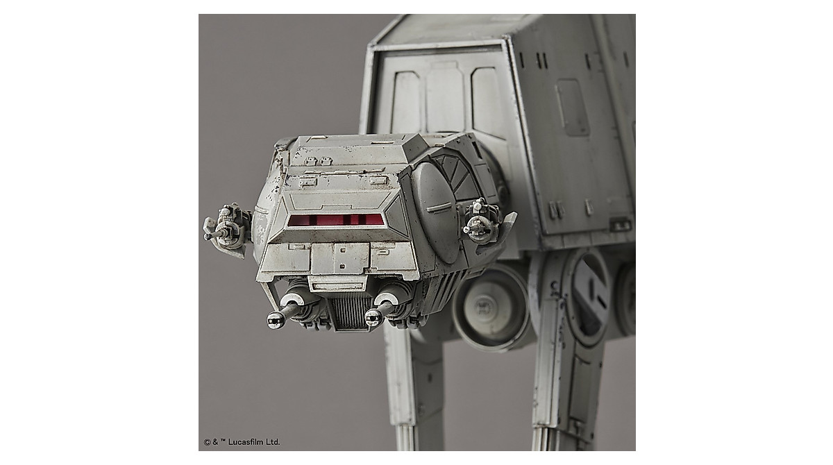 Build Your Star Wars AT-AT Model Kit - Bandai 1:144 Scale