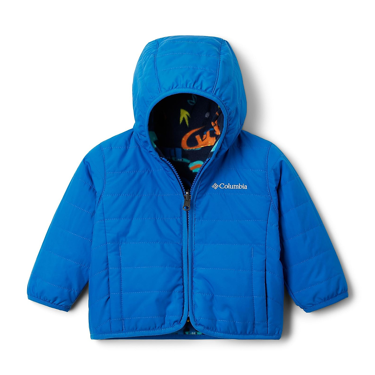 Columbia Baby Double Trouble Jacket, Black/Chalk Check, 18/24