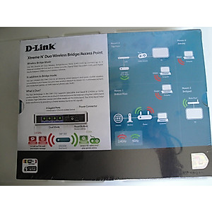 D-Link Wireless Dual Band N 300+ Mbps Wi-Fi Gigabit Range Extender and Access Point (DAP-1522)