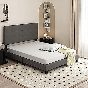 Furinno Tidur Cooling Gel Memory Foam Mattress, 6 Inch, Queen,White