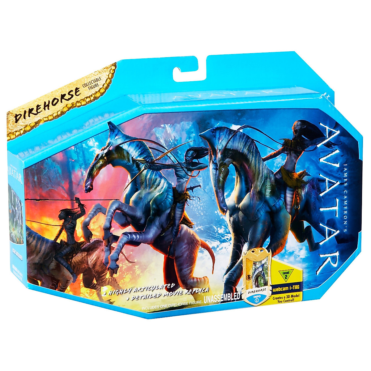 Mattel Avatar Na'vi Dire Horse Creature