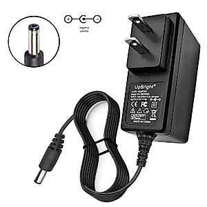 UpBright 12V AC/DC Adapter Compatible with Dymo LabelManager 280 1815990 LM-280 1758460 Wireless LM260P LM280 LM360D LM420P Label Manager Maker Printer DSA-6PFG-12 FUS 120050 0.5A - 1.0A Power Supply
