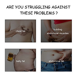 50g Rockpecs Ginger Cream, Gynecomastia Firming Ginger Cream, Ginger Abdominal Cream, Firming Body Cream, Tummy Tightening Cream, Chest Belly Fat Remove Cream (5pc)