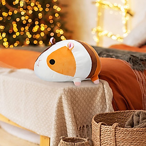 Sosation Guinea Pig Stuffed Animal, 16 Inch Plush Doll, Toy Figure, Soft Throw Pillow, Birthday Gift for Relatives Friend Boys Girls