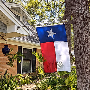 Texas Flag Outdoor - Heavy Duty Nylon Texas State Flags with Embroidered Stars, Sewn Stripes and Brass Grommets