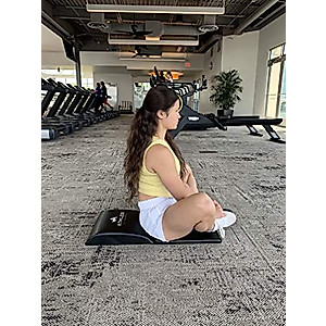 Ab Mat with Tailbone Protector - Ab Mats for Sit Ups - Ab Workout Mat - Full Range of Motion Ab Trainer