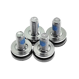 Maxmoral 4pcs M8x15mm Mountain Bike Hex Head Crank Arm Bolts Bicycle Axle Bolt Waterproof Screw