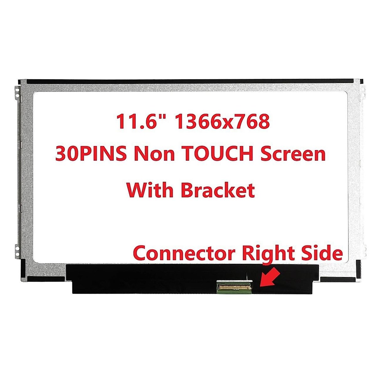 Fullcom New 11.6 inch Screen Compatible with Innolux (CMO) N116BGE-EA2 REV.C2 N116BGE-EA2 C2