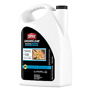 Ortho GroundClear Weed and Grass Killer Super Concentrate1: Treats up to 8,960 sq. ft., Fast Acting, Kills to the Root, 1 gal.