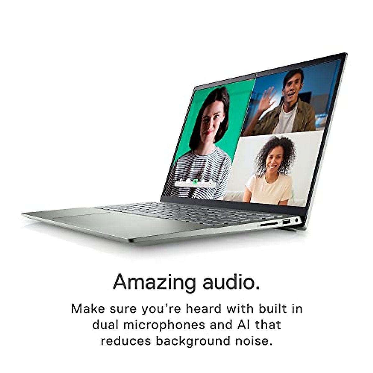 Dell Inspiron 14 5425 14" Laptop Computer - FHD+ (1920 x 1200) Display, AMD Ryzen7 5825U, 8GB DDR4 RAM, 512GB SSD, AMD Radeon Graphics, USB-C, HDMI, Bluetooth 5.2, Wi-Fi 6, Windows 11 Pro - Green