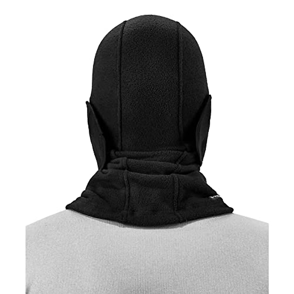Ergodyne N-Ferno 6970 Balaclava with Detachable Heat Exchanger Face Mask, Winter Ski Mask, Black