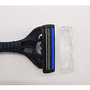 TravelWell Pack of 144 Disposable Razors in Bulk 3-Blade Used in Hotels Motels Beauty Salons Homes Professional | Travel Size Toiletries | Hotel Toiletries in Bulk