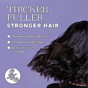 Luseta Biotin Shampoo and Conditioner for HairGrowth - Thickening Shampoo for Thinning Hair andHair Loss - Infused with Argan Oil to Repair DamagedDry Hair - Sulfate Free Paraben Free-2 x 16.9 fl oz