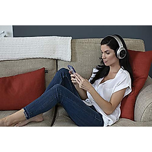 Altec Lansing MZX701- Gry Rumble Bass Boosted Over Ear Bluetooth Headphones with Omnidirectional Vibration, 10 Hour Battery Life and Voice Assistant Integration, Dynamic Bass, Grey