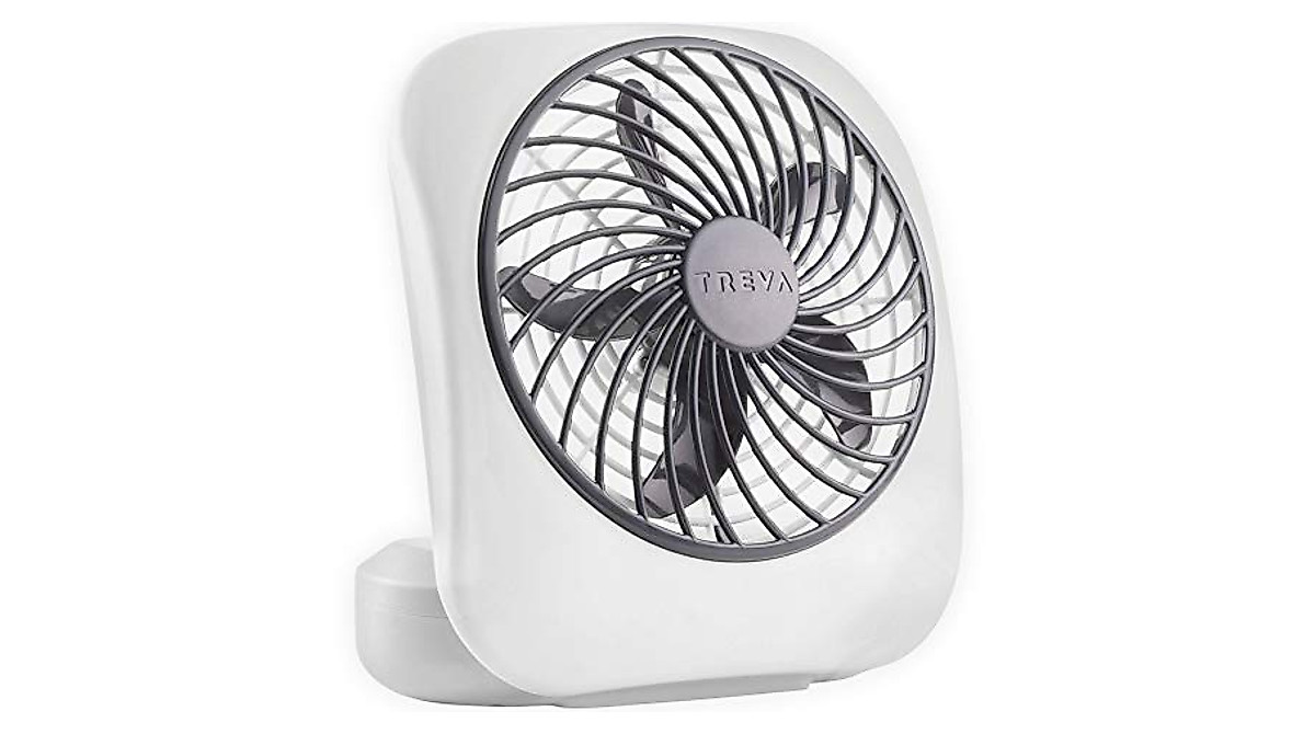 O2COOL Portable Desk Fan: Compact & Battery Powered