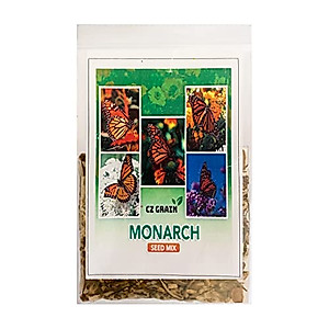 Monarch Butterfly Garden Kit -28 Species of Perennial Milkweed and Wildflower Seeds - If You Grow it Monarchs Will Come - Kids STEM Project - Create a Beautiful Garden Full of Butterflies