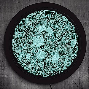 The Geeky Days Sewing Elements LED Hanging Acrylic Board Tailor Shop LED Neon Open Sign for Business Displays Quilting Club Studio LED Lighting Art Decor