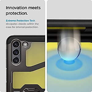 Spigen Tough Armor [Extreme Protection Tech] Designed for Galaxy S21 Case (2021) - Gunmetal