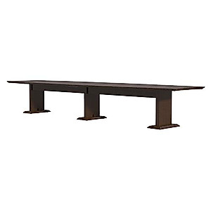 Safco Products Safco 192" Rectangle Conference Table - Textured Mocha - Sterling Series