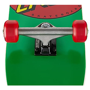 SANTA CRUZ Classic Dot Mid Sk8 Completes, Green 7.80in x 31.00in