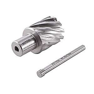 ACTOOL 1-5/16" Diameter × 1" Depth of Cut HSS ANNULAR Cutter with 3/4'' Weldon Shank