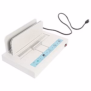 Yaegoo 110V Thermal Binding Machine 1-50MM Binding Thickness Universal Thermal Binding Machine Infrared Light Detecting Hot Melt Machine Contract Document Invoice Folder