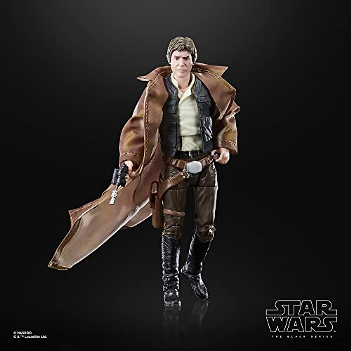 STAR WARS The Black Series Han Solo, Return of The Jedi 40th Anniversary 6-Inch Collectible Action Figures, Ages 4 and Up