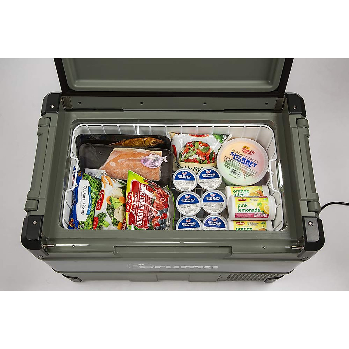 Truma C60 Portable Refrigerator/Freezer (16 Gal/64 QT): Single Zone, 12/24V DC & 110V AC Power | Multi-Use for Car, Truck, RV, Events, Travel | Digital Display, App Control | Temp Range: -8°F to 50°F