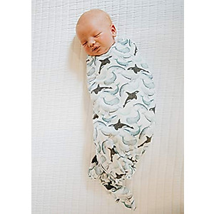 Copper Pearl Large Premium Knit Baby Swaddle Receiving Blanket Kai